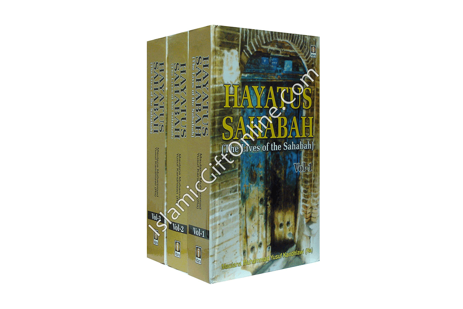 Hayatus Sahabah (Lives of the Holy Sahabah) 3 Volumes Set - English